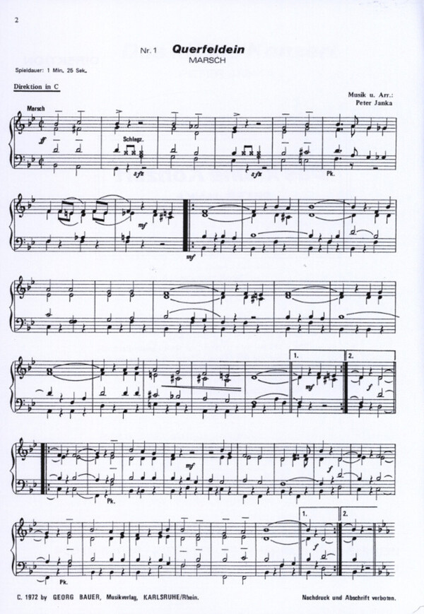Janka, Peter - Das kleine Konzert, Heft 1 - Partitur für Bläserquartett ...