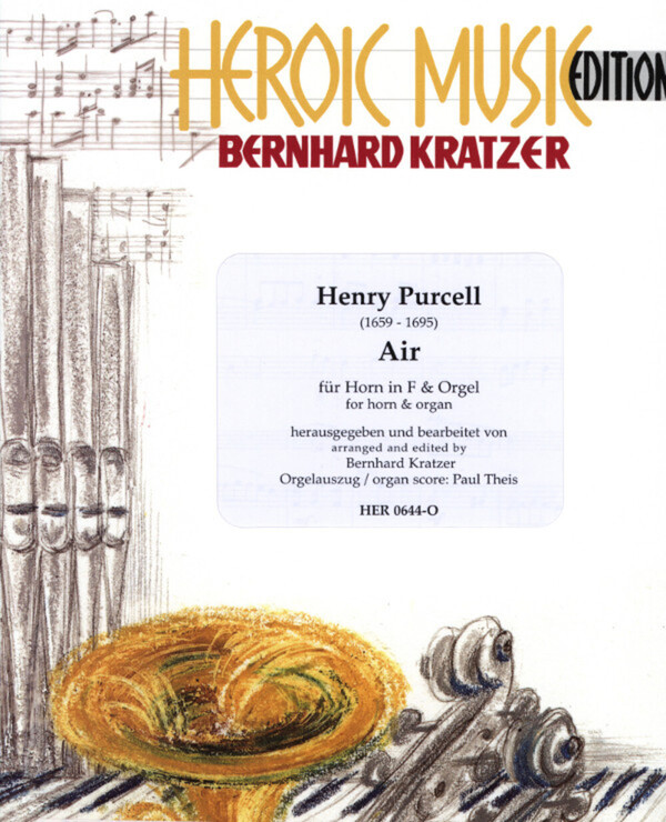 Purcell, Henry - Air für Horn in F + Orgel | Blechbläsersortiment Köbl
