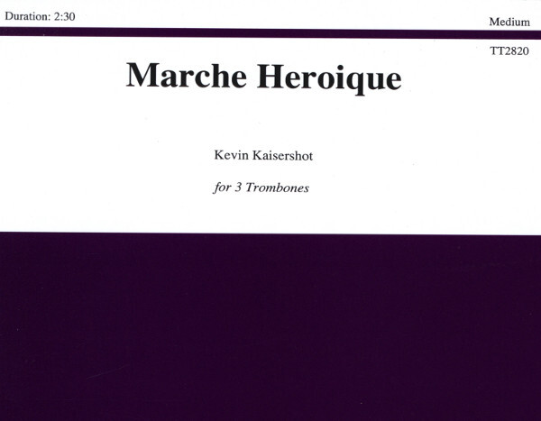 Kaisershot, Kevin - Marche Heroique | Blechbläsersortiment Köbl