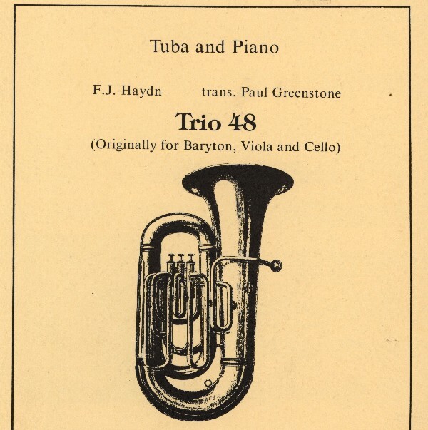 Haydn, Joseph - Trio 48 für Tuba + Klavier | Blechbläsersortiment Köbl