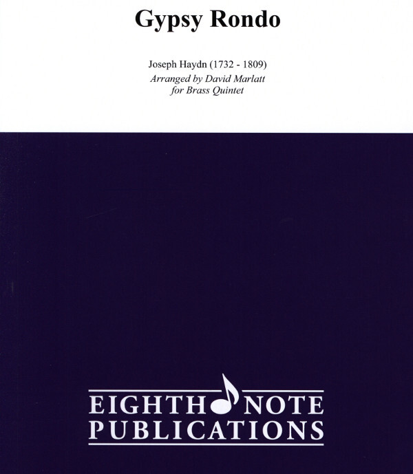 Haydn, Joseph - Gypsy Rondo for Brass Quintet (2 Trumpets in B, Horn in ...