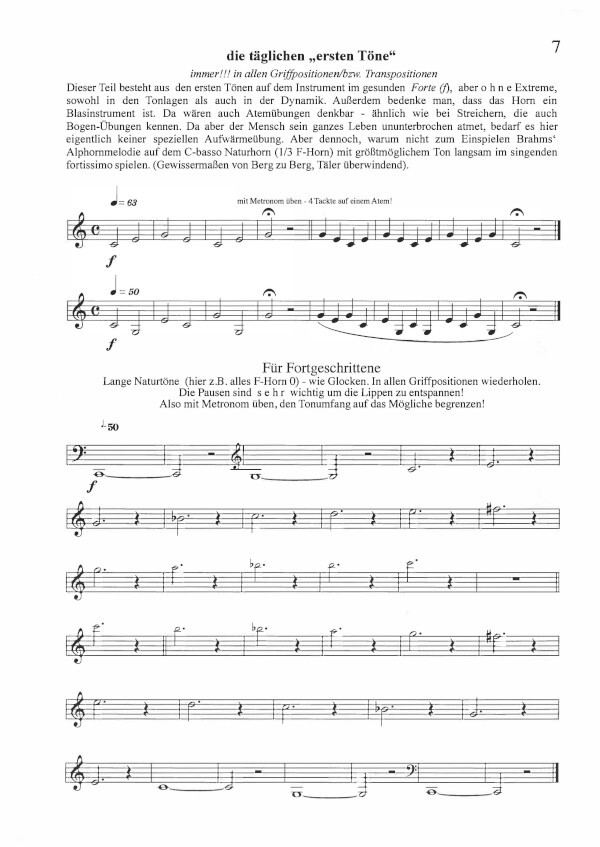 Steidle, Peter - Das Horn ruft! - Hornkompendium | Blechbläsersortiment ...